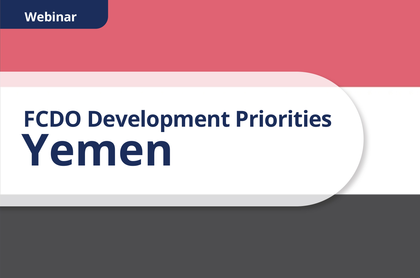 Event: FCDO Yemen: Development Priorities – British Expertise International